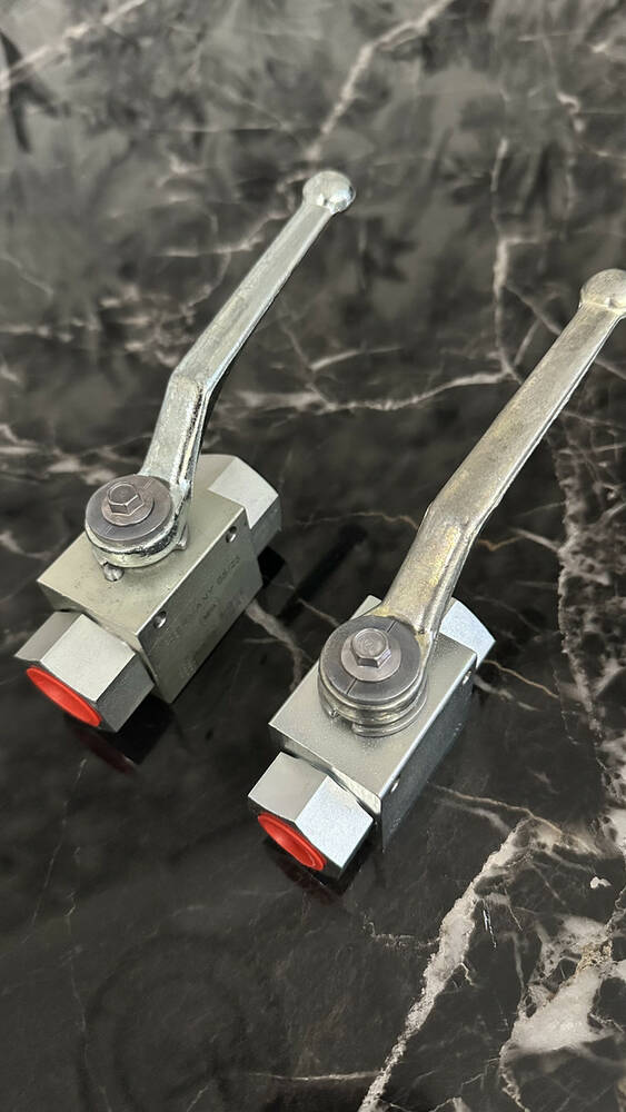 Купить Кран шаровый гидравлический 2х ходовой 1/4" Германия DN 06 G1/4 PN500 MHA - Кран ...